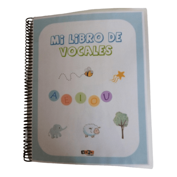 LIBRO DIDÁCTICO LAS VOCALES - Daga Juegos