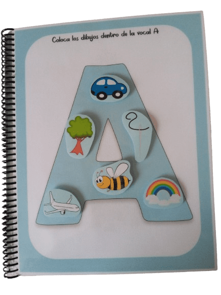 LIBRO DIDÁCTICO LAS VOCALES - Daga Juegos