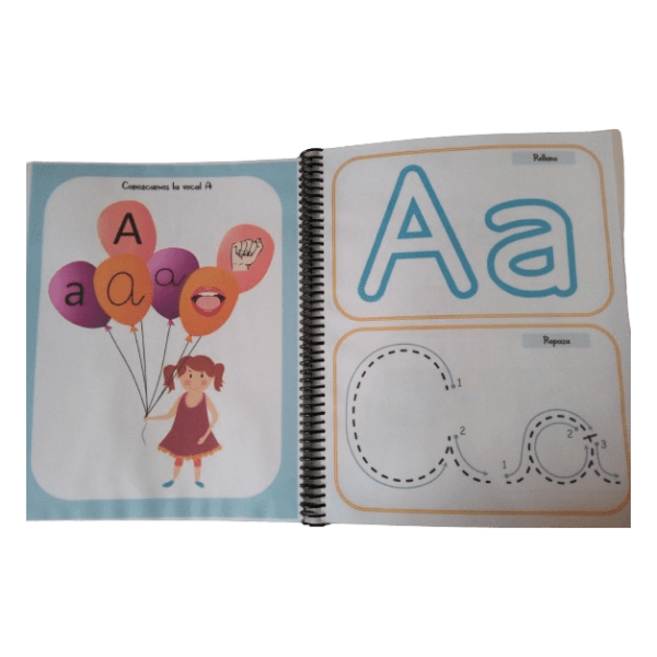 LIBRO DIDÁCTICO LAS VOCALES - Daga Juegos