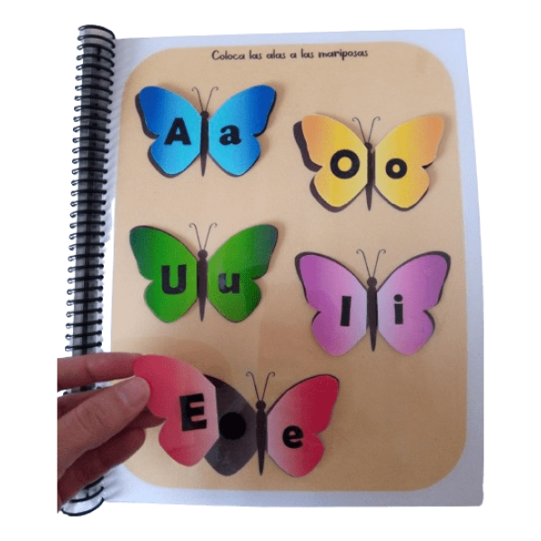 LIBRO DIDÁCTICO LAS VOCALES - Daga Juegos
