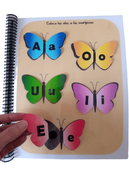 LIBRO DIDÁCTICO LAS VOCALES - Daga Juegos